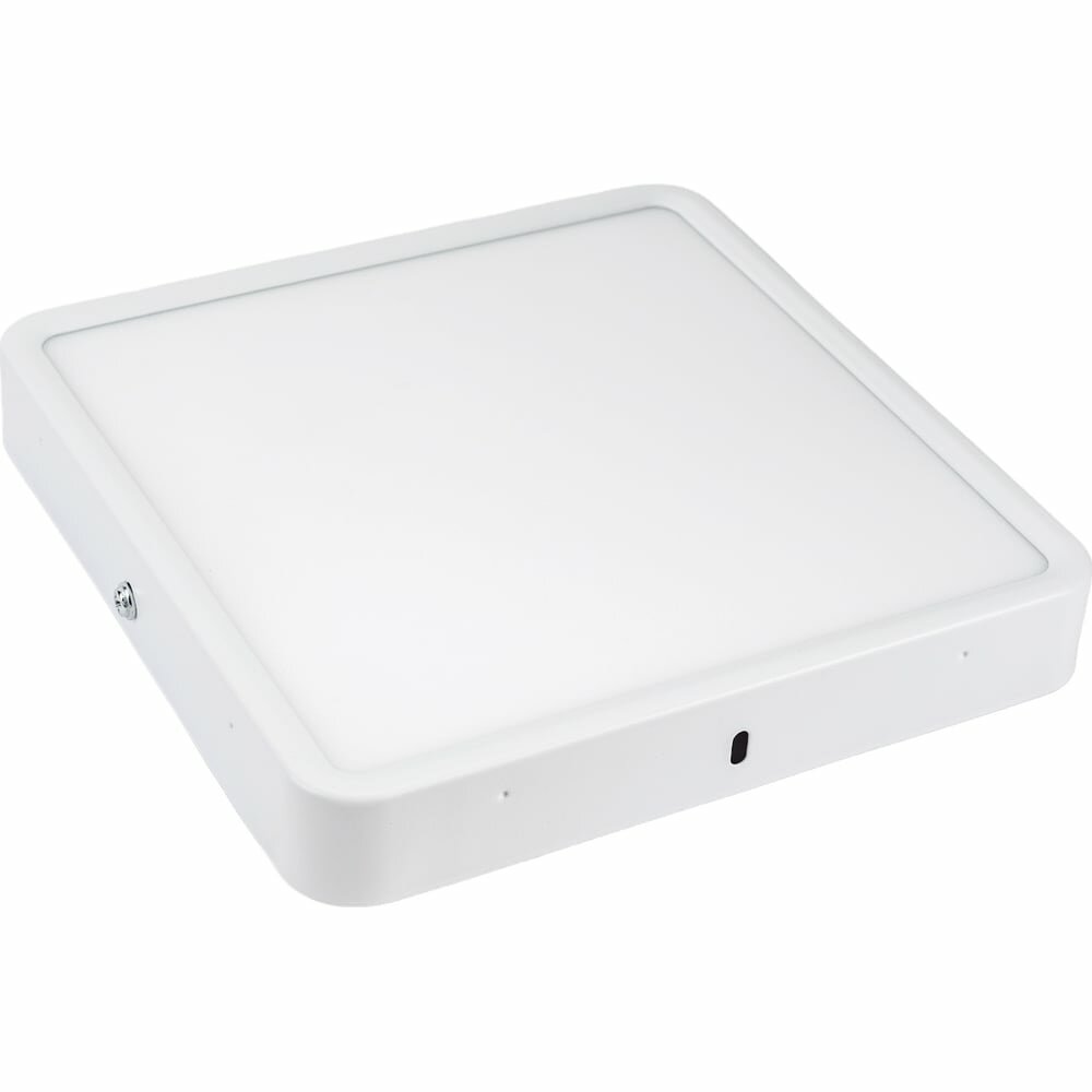 Накладной светильник Ecola LED downlight Квадратный даунлайт с драйвером 18W 220V 6500K 220x220x32 DSSD18ELC