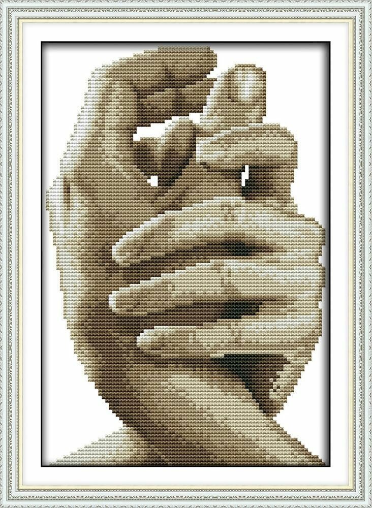 Эксклюзивный набор NKF для вышивки крестом 25x37 см, схема взаимопомощи на 11 CT