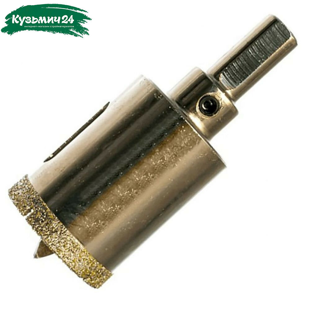 Коронка по керамике со сверлом d35 мм