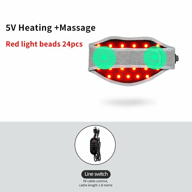 Нагревательная повязка на шею RED LIGHT Massage