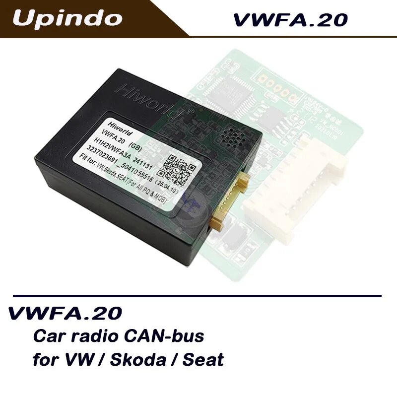 Универсальный адаптер CAN-шины, головное устройство Android, декодер, коробка для Volkswagen, VW Skoda, SEAT, для всех PQ MQB
