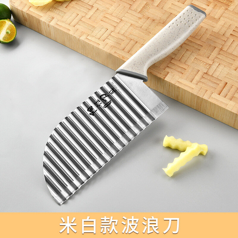 Прямые продажи с фабрики: картофель фри с волчьими зубами, волнистый картофель, деревянная ручка, картофельная решетка