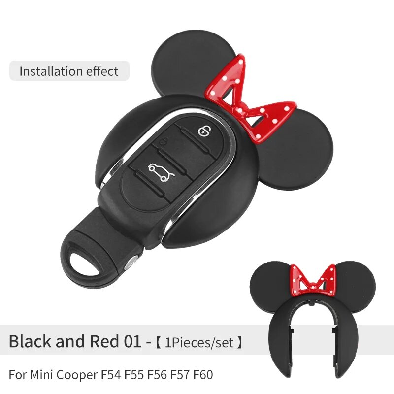 Защитный чехол для автомобильного ключа для Mini Cooper S JCW F56 F60 F55 F54 F57 Countryman Clubman, Стайлинг автомобиля, декоративные аксессуары для ключей