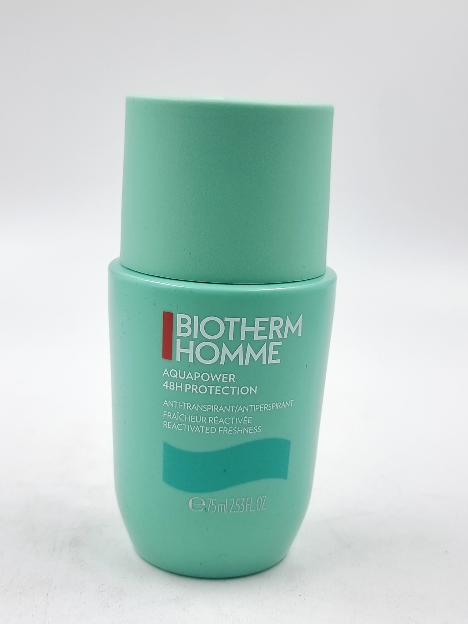 Biotherm Homme Шариковый дезодорант-антиперспирант Aquapower 48 часов для мужчин 75 мл (из Финляндии)