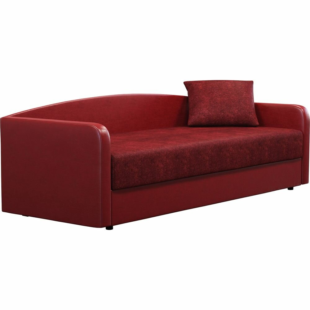 Диван тахта Наш Диван Карина А28 бордовый