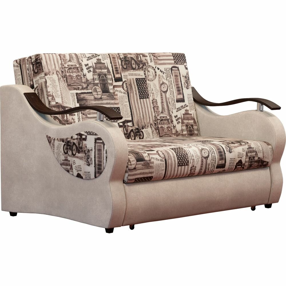 Диван аккордеон Наш Диван Капля 120 А19