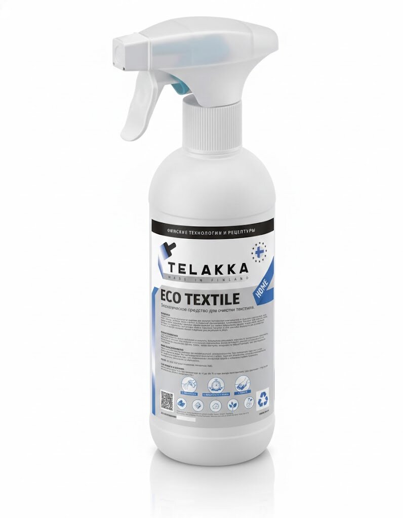 Экологическое средство TELAKKA ECO TEXTILE для очистки текстиля, 500 мл