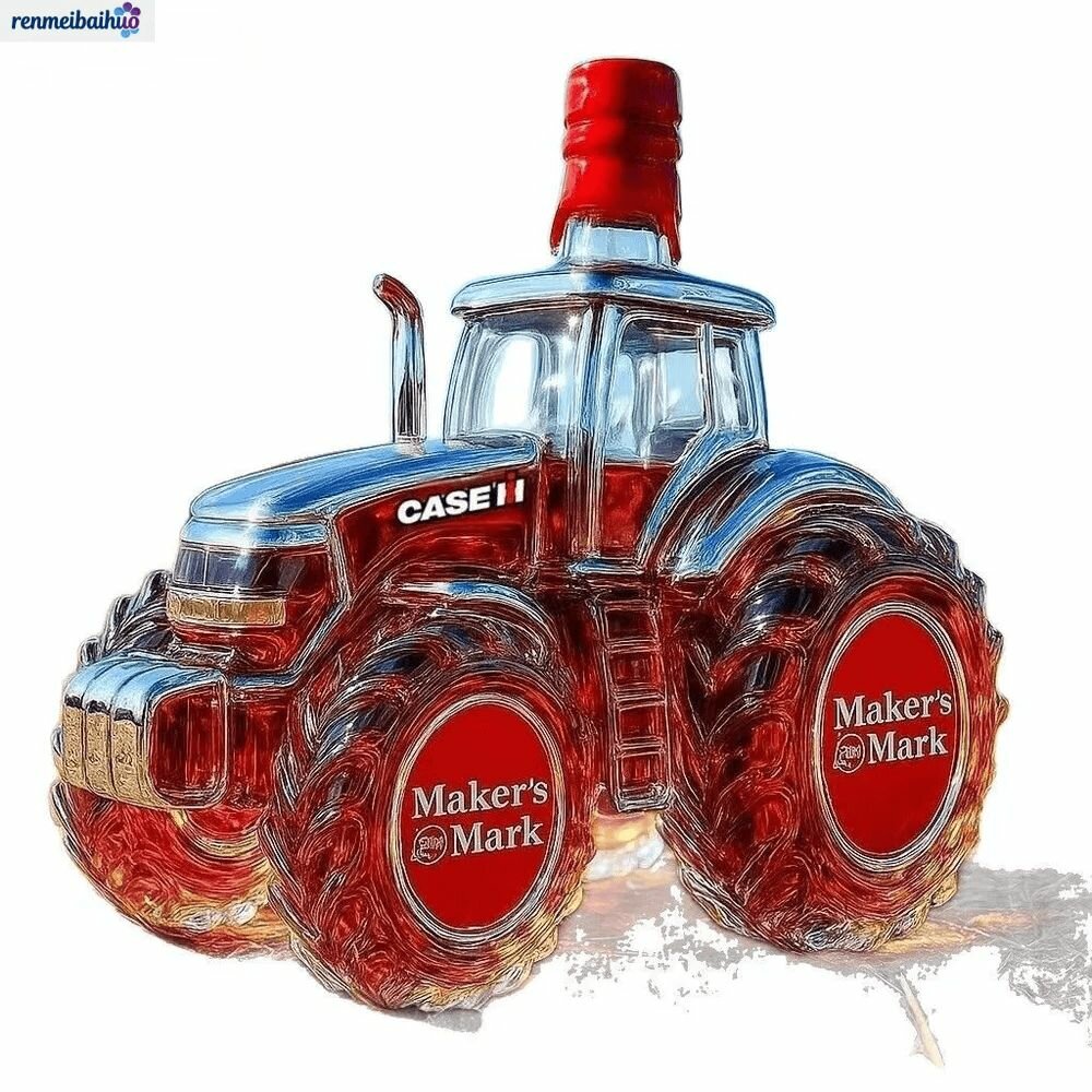 Бутылка Бутылка для алкоголя в виде сельскохозяйственного автомобиля, 0.3 л, 1 шт