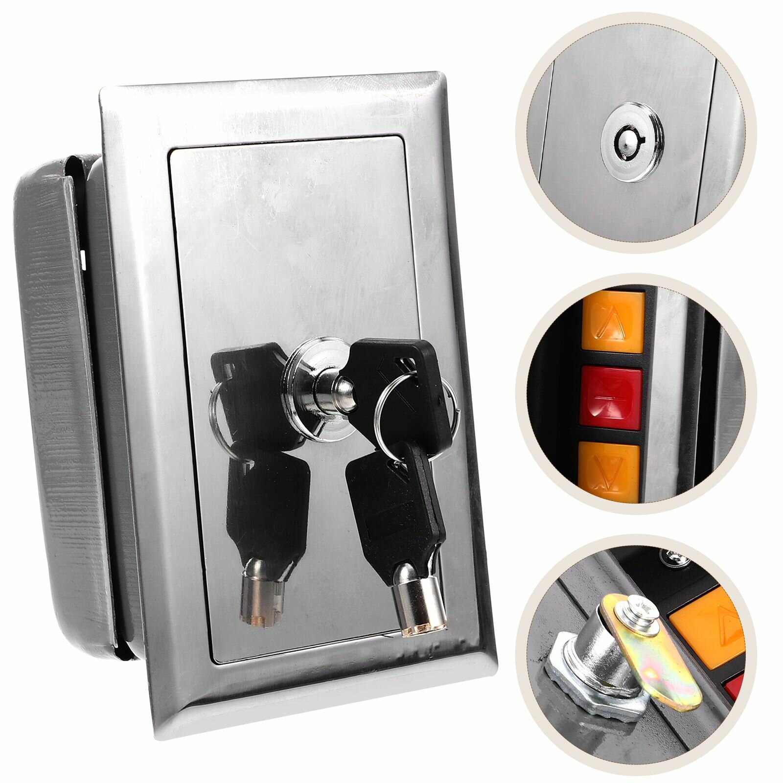 Комплект переключателя для роликовых ворот, кнопка остановки, ручка, стартер для улицы