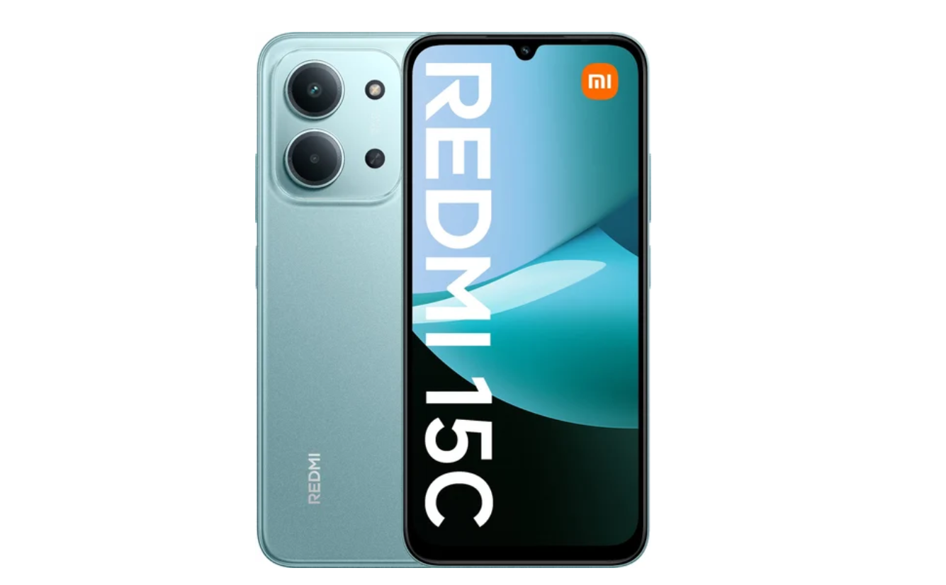 Смартфон Xiaomi Redmi 15C 4/128Gb мятный зеленый (MZB0LC1RU)