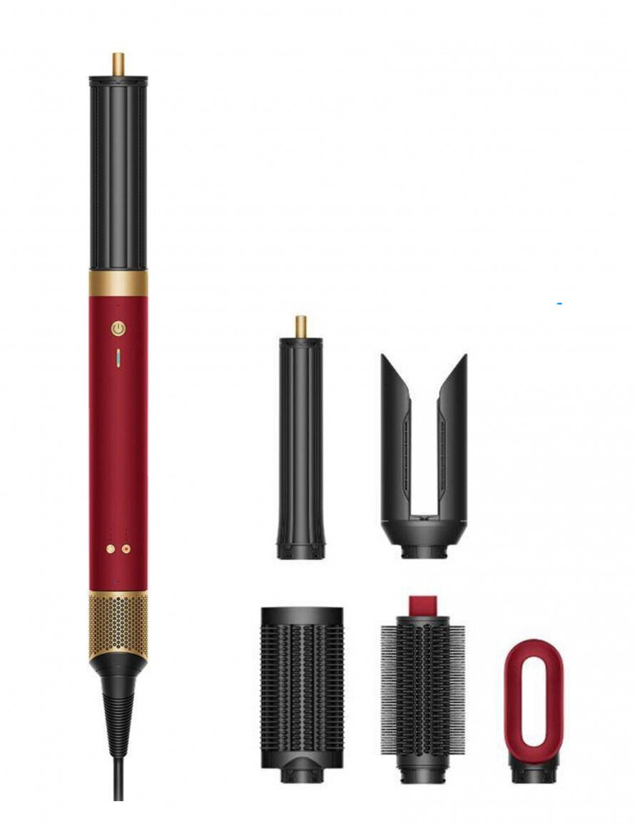 Стайлер Dyson Airwrap Co-anda 2x HS09, Red Velvet/Gold (Красный)