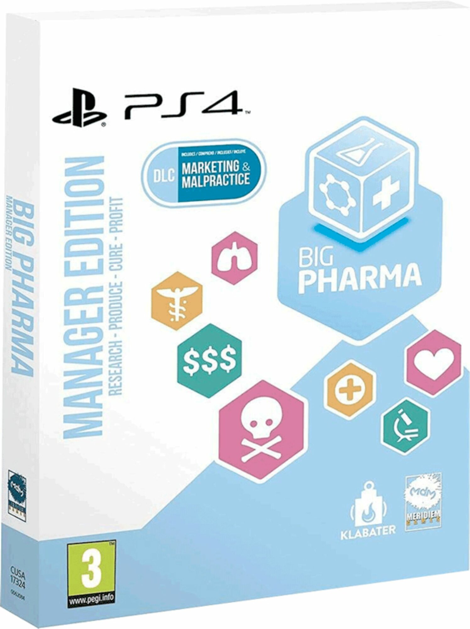 Big Pharma - Manager Edition (английская версия) (Игра на диске) (PS4)