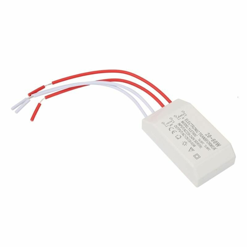 Электронный трансформатор 220 В в 12 В, 20-60 Вт