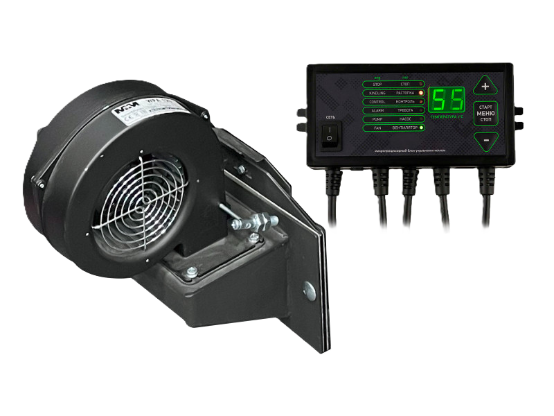 Комплект автоматики TurboSet (к котлам Тополь-ВК 16, 22, 32, Тополь-М 14,20.30 с 01.01.21)