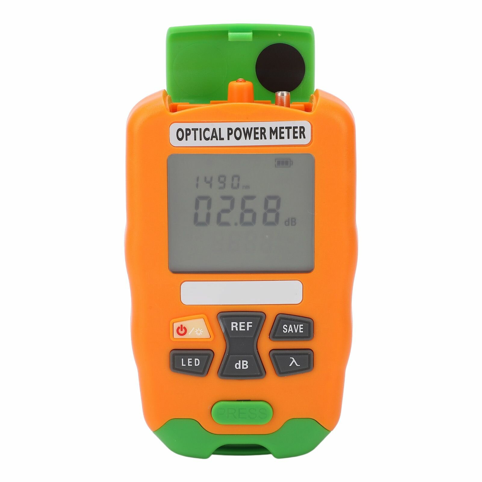 Мини-оптический мощностной метр Orange FiberFast D7 70 до +10dBm, чувствительный, надежный