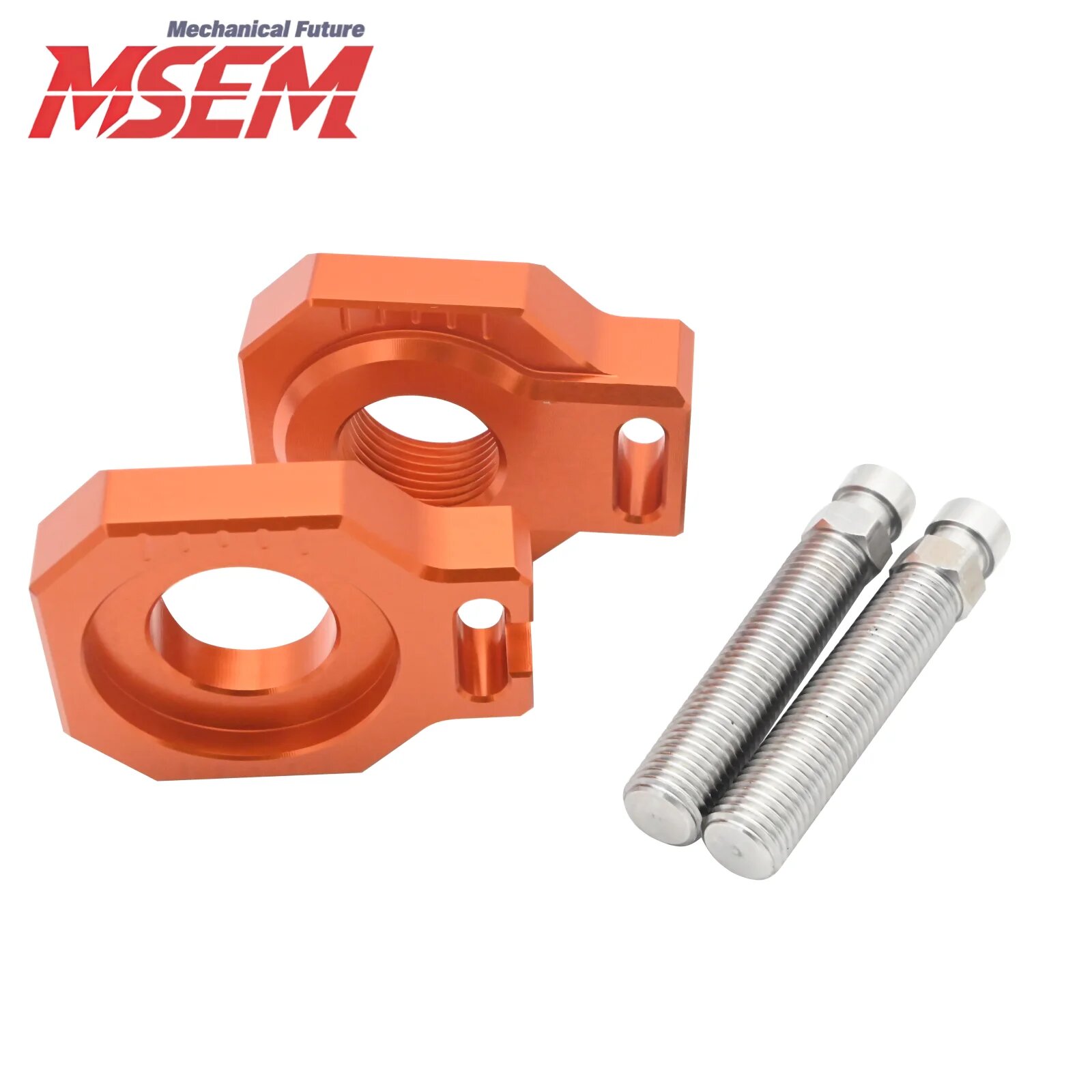 Регулятор заднего цепи KTM Orange 20 мм CNC