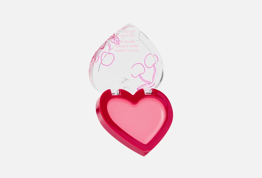 I Heart Revolution CHERRY Тинт для щек и губ 2.4г Cherry bomb