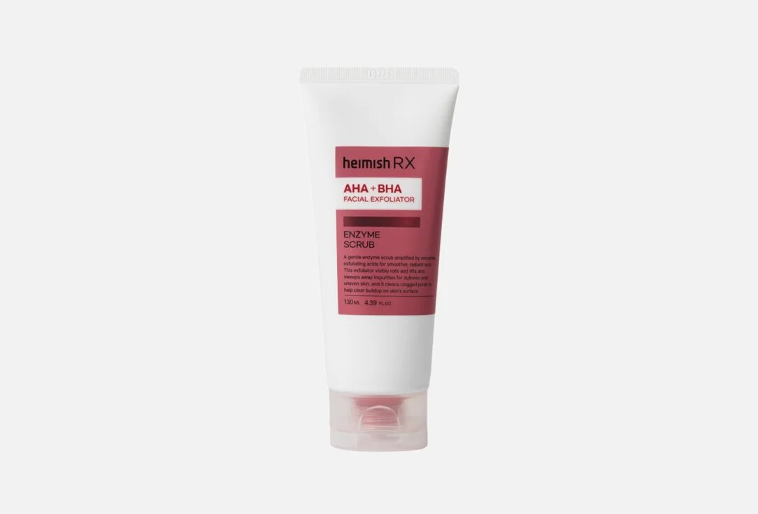 Heimish RX AHA BHA ENZYME Отшелушивающий скраб для лица 130 мл