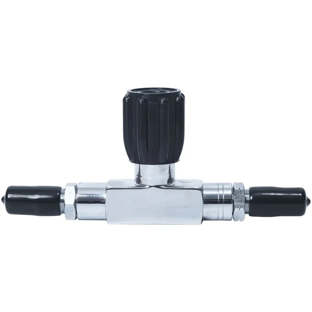 MEROCA Хромированный латунный комплект двойных клапанов для дайвинга 3500 PSI Intermediate rod