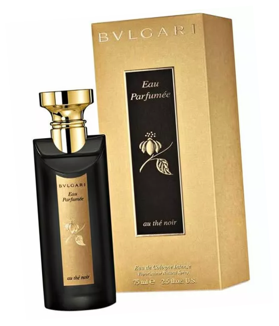 Одеколон 75 мл для женщин и мужчин / Bvlgari Eau Parfumee Au The Noir - Зе Нуар Черный Чай
