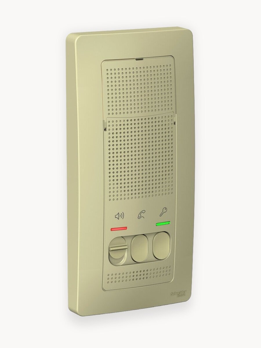 BLNDA000017 BLANCA переговорное устройство (домофон), настен. монтаж, 4,5В, бежевый