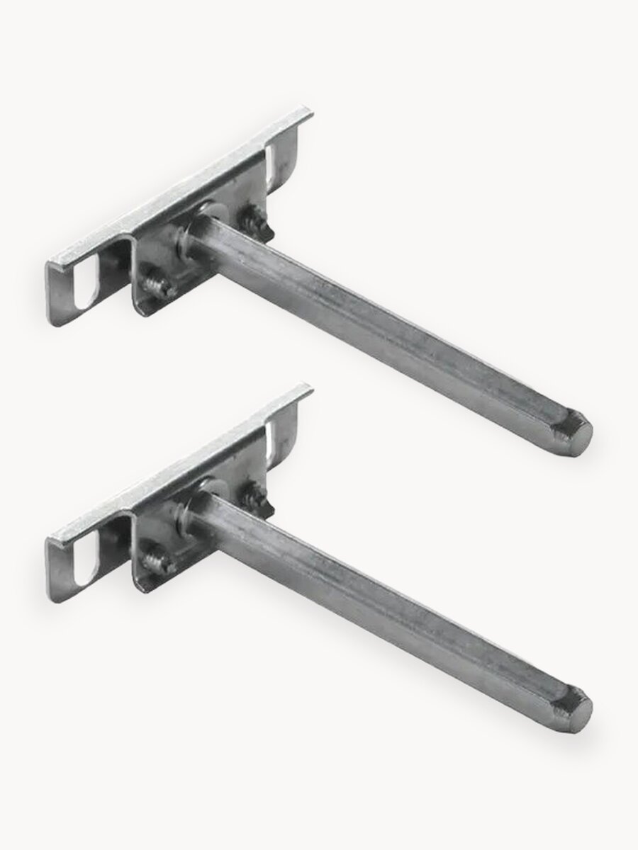 Скрытый крепеж для полок SETE "SMART" SH-SMART, сталь, оцинкованный, нагрузка до 15кг, 2шт