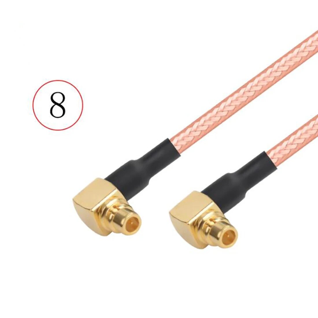 Кабель MMCX pigtail RG316, 50 см, MMCXJW-MMCXJW