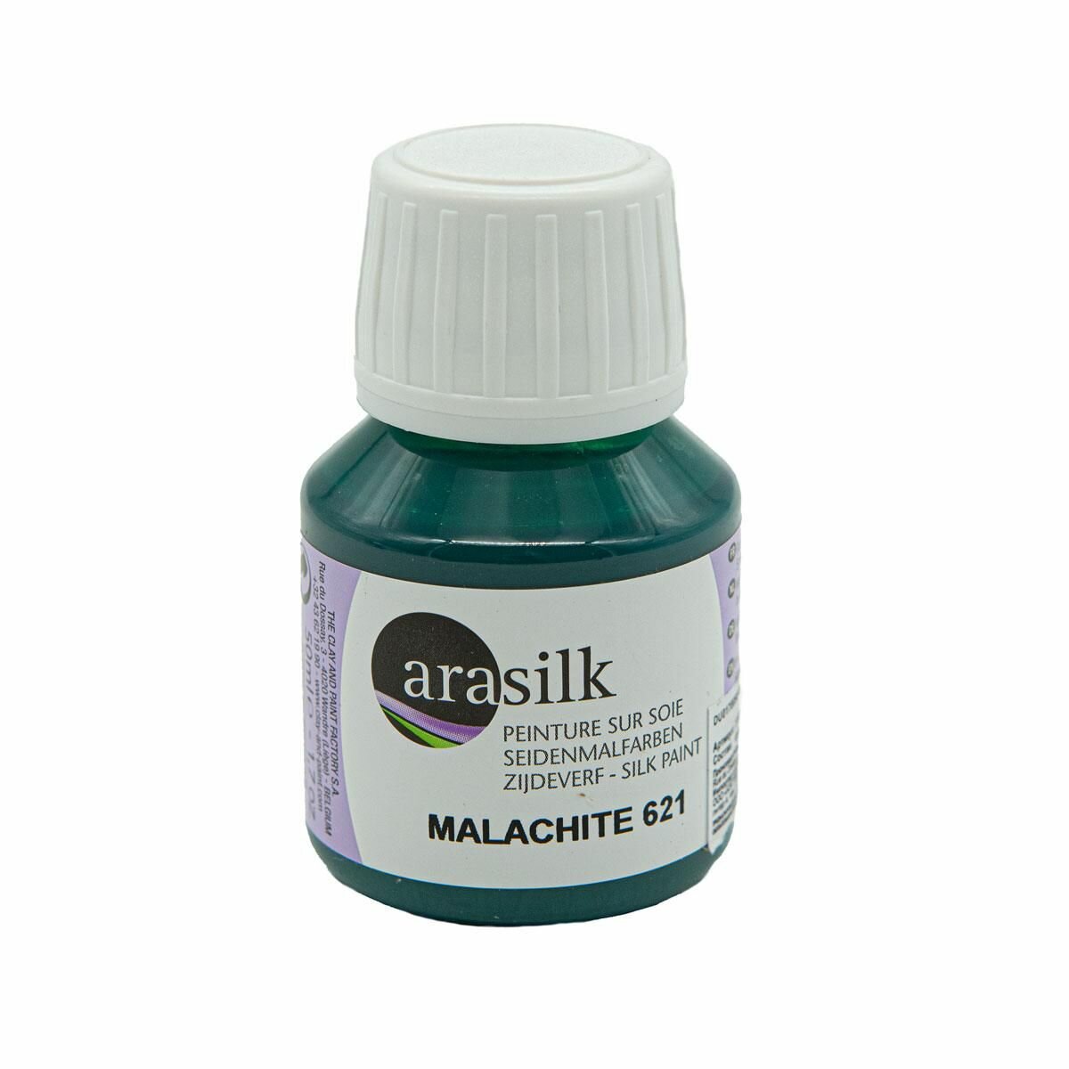 Краска для шелка H Dupont Arasilk, 50 мл, тон 621 малахит