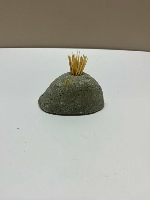 Подставка для зубочисток из камня (11х7х6см) ZK-002