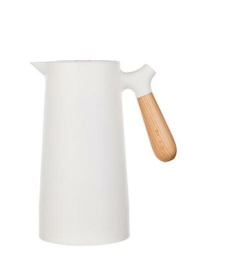 Большая емкость со стеклянным чайником с крышкой, термос 1000 мл, бутылка с двойной стенкой, цветочный чайник, кофеварка