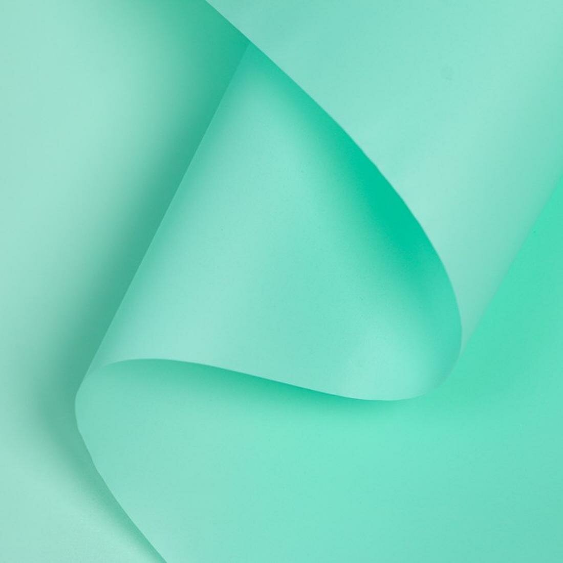 Пленка упаковочная для цветов UPAK LAND, матовая, аквамариновый, 58 см х 10 м