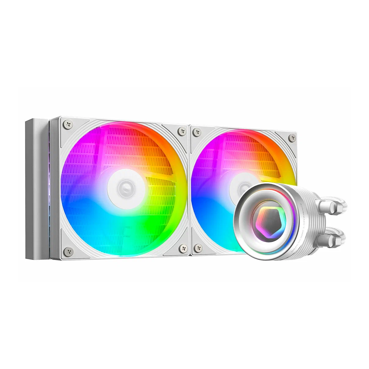 Кулер для процессора ID-Cooling FX240 INF белый (All socket, TDP 300W)