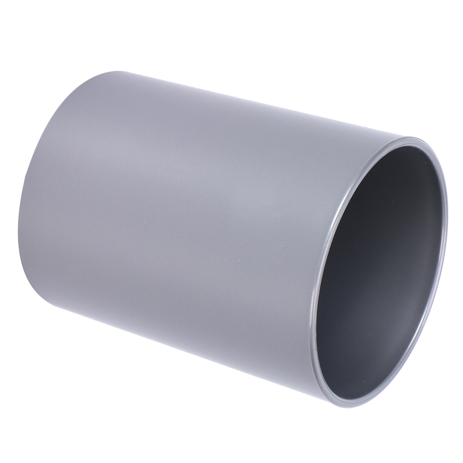 Круглый пенал с пенопластовым дном и пластиковой пеной для офисных принадлежностей Silver, 10,2 х 7,7 х 7,7 см