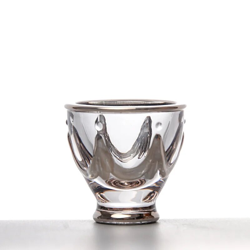 Ручная роспись хрустальный бокал QUHE 10 мл Silver