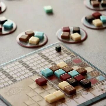 Настольная игра "AZUL Master Chocolatier", ролевая, фэнтези, картон, эпоксидная смола