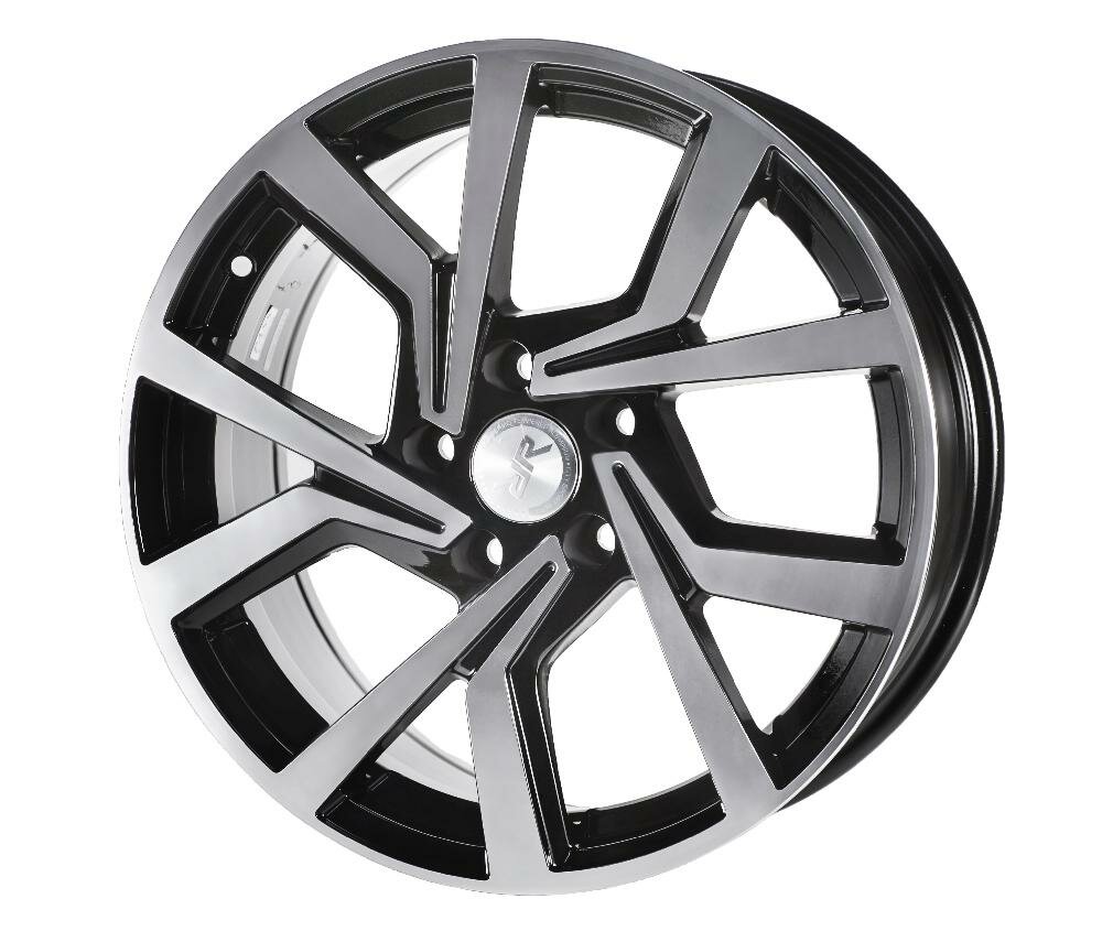 Диск автомобильный литой Race Ready Technology CSS6361 16x7 5x100 et40 dia57.1 Чёрный глянцевый с проточкой