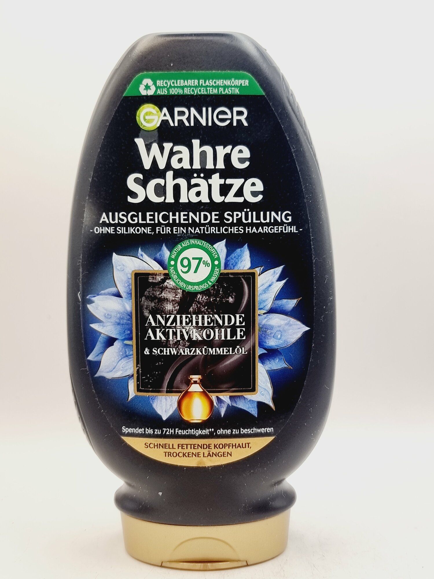 GARNIER Botanic Therapy Кондиционер для волос Magnetic Charcoal с маслом черного тмина, 200 мл (Франция)