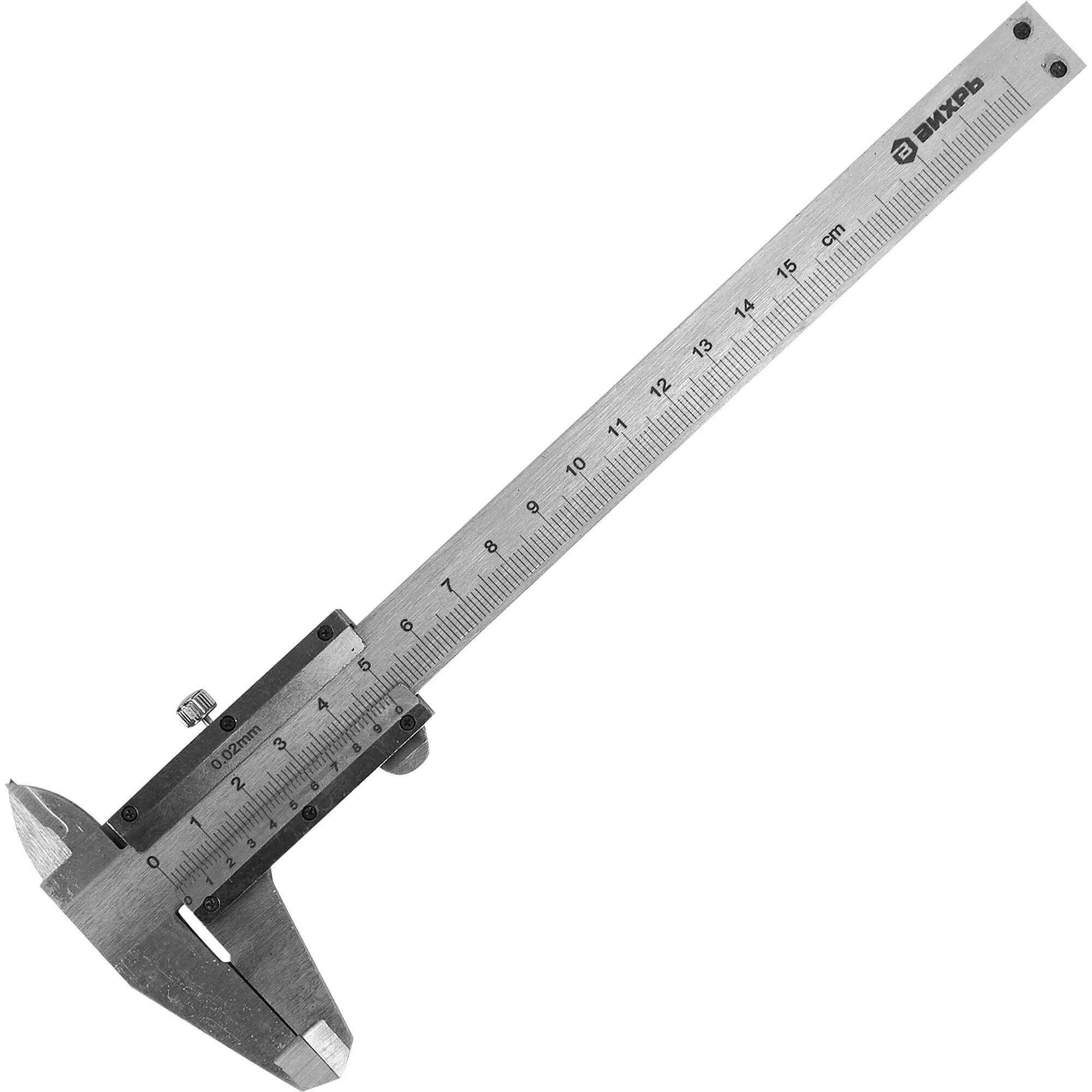 Вихрь ШЦ-150 штангенциркуль 150 мм с глубиномером прецизионный измерительный инструмент