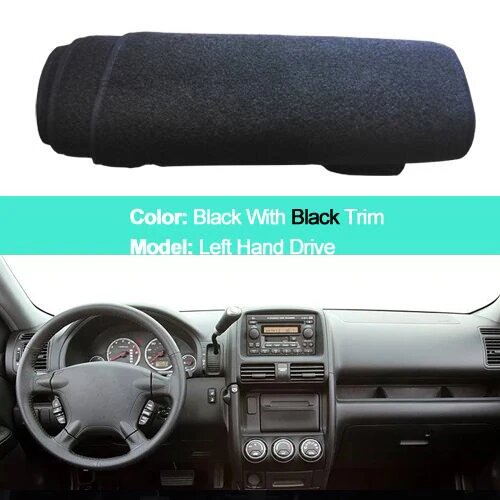 Накидка на приборную панель автомобиля, накидка для Honda CR-V, CRV 2002, 2003, 2004, 2005, черный