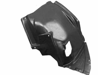 Подкрылок AKRADO, для BMW 1 Series E87 2004-2008 гг, передняя установка, левый, чёрный