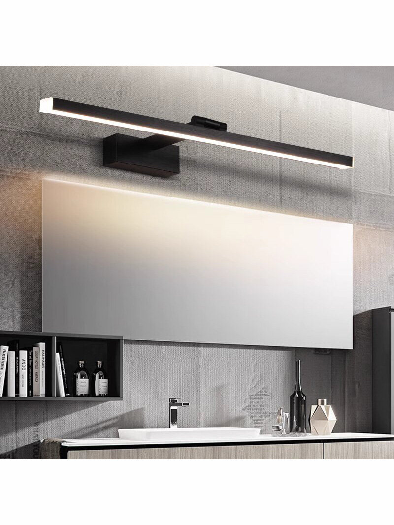 Светильник LJHI, светодиодный, для зеркал, картин, ванной, белый, черный