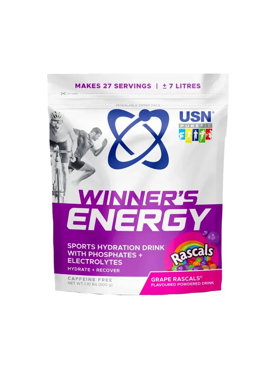 USN Winner`s EnerG 500 g Виноград