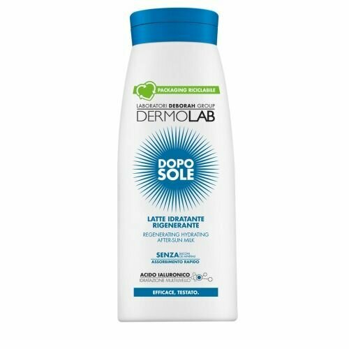 DEBORAH DERMOLAB Молочко после загара восстанавливающее увлажняющее REGENERATING HYDRATING AFTER-SUN MILK -400 мл