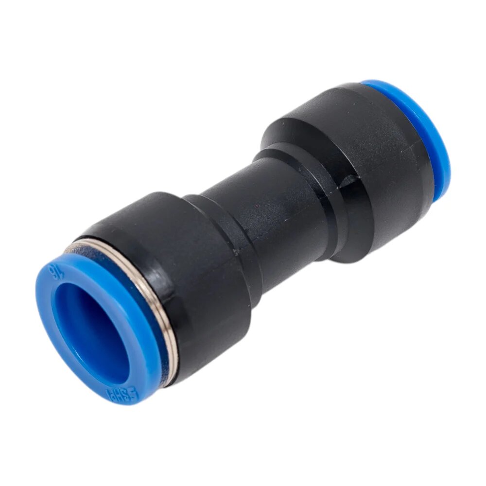 Фитинг цанговый прямой соединительный для трубок с наружным диаметром 16 и 12 мм SHPI PG 1612