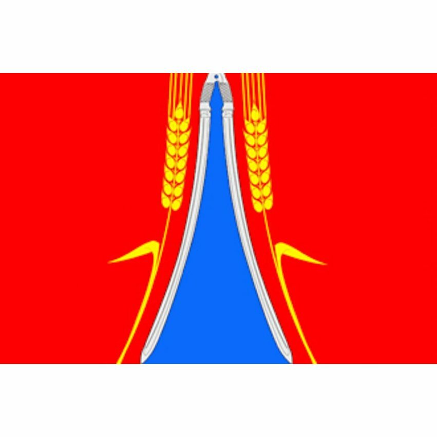 Флаг Советского сельского поселения (Краснодарский край) 135x90 см.