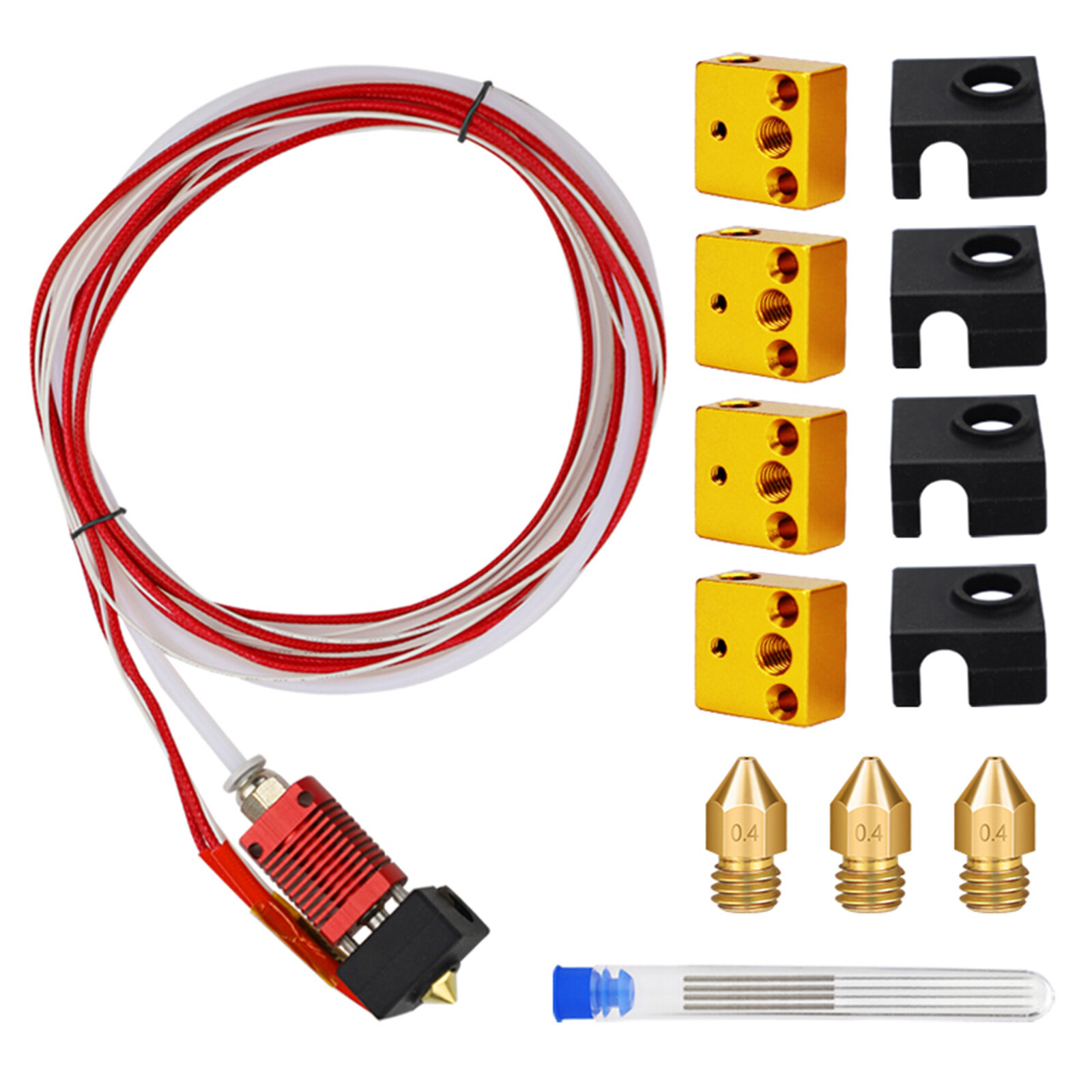 Комплект экструдеров Hotend в сборе для Ender 3 Pro / Ender 3 V2 с соплами 0,4 мм