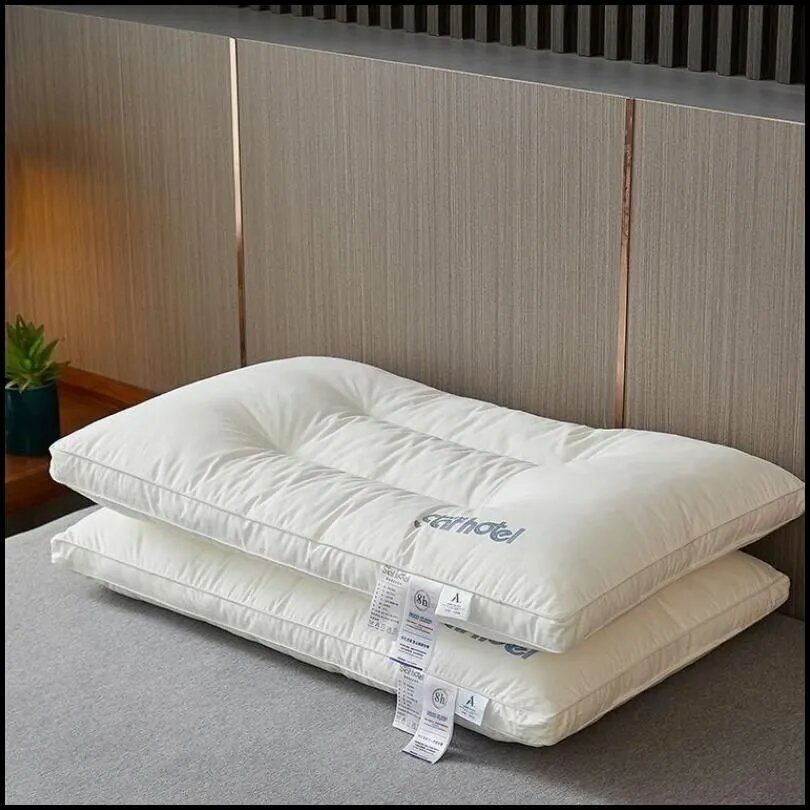 Подушка Mency MicroGel, наполнитель микрогель, гипоаллергенная, 48х74х16 см