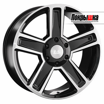 Диски литые LS Wheels LS-1296 8.0х18/6х114.3 D67.1 ET30.0, BKF