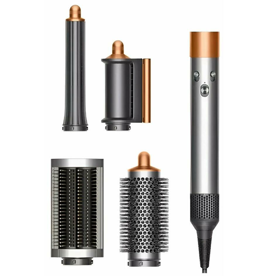 X9 Фен-щипцы для завивки волос Multifunctional Treasure Blue (Насадок 6шт)