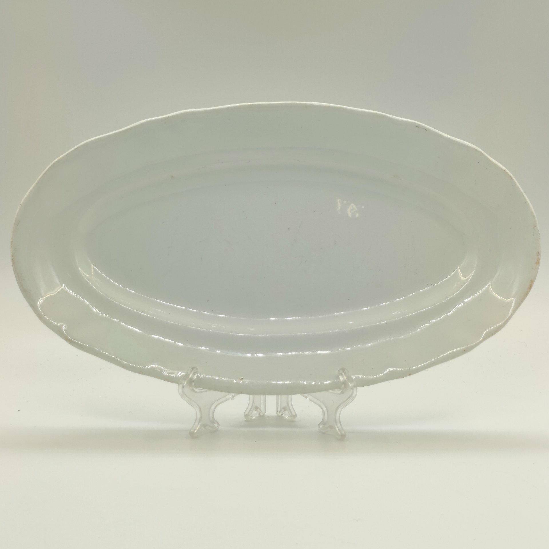 Сервировочное блюдо (селедочница), фаянс